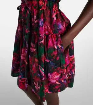 Ulla Johnson Nadira Floral Cotton Minidress