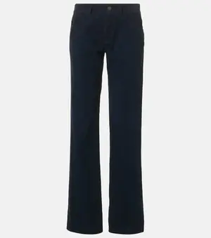 THE ROW Carlyl Cotton Corduroy Pants