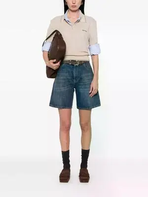 Miu Miu Knitted Polo Top