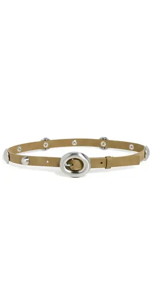 Apparis Jagger Dome Belt - Sepia