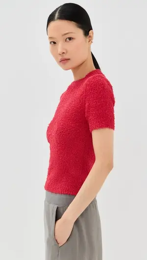 Tibi Serviette Baby Tee