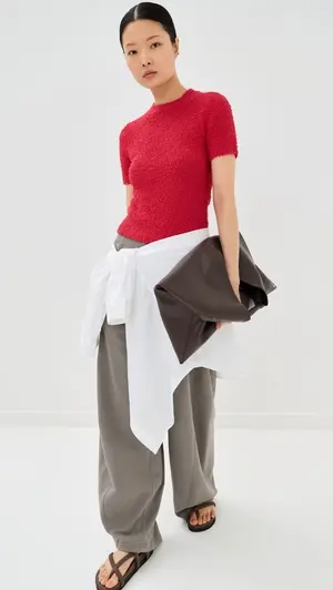 Tibi Serviette Baby Tee