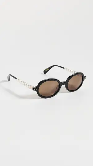 Lele Sadoughi Austin Pearl Sunglasses