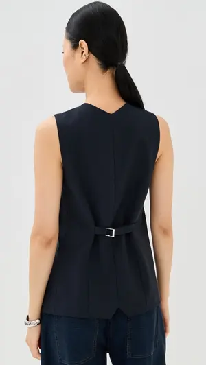 Tibi Tropical Wool Vest