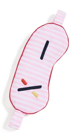 ALEX MILL P'jimmies Sleep Mask - Pink Stripe