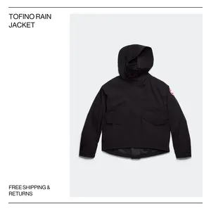Canada Goose Tofino Rain Jacket - Black