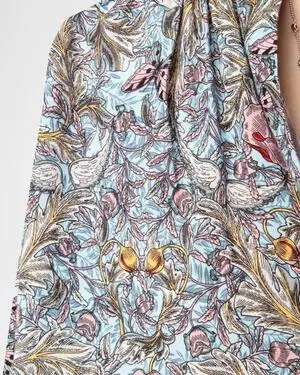 Zadig&Voltaire Tink British Flowers Print Blouse - Mist