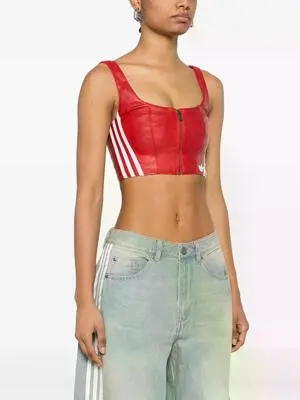 Adidas Faux-leather Top