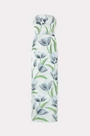 Milly Printed Evening Dresses
