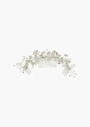 JENNIFER BEHR Nicola Comb - Crystal Pearl