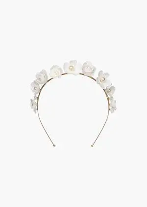 JENNIFER BEHR Karissa Headband - Cream