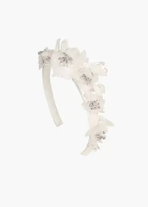 JENNIFER BEHR Chantrell Headband - Cream