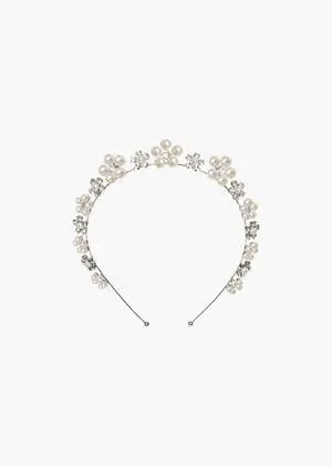 JENNIFER BEHR Zaya Tiara - Silver