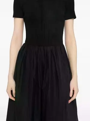 JNBY Curl Edge Hem Dress - Black