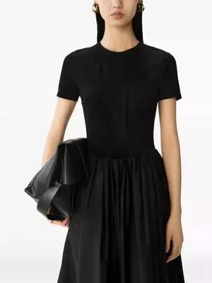 JNBY Curl Edge Hem Dress - Black