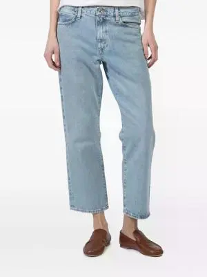 FRAME Cotton Cropped Jeans