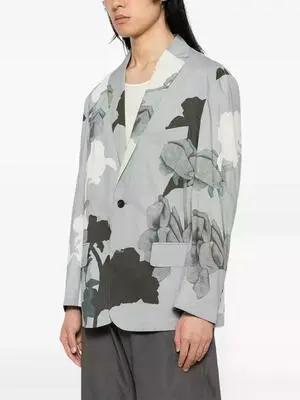 CROQUIS Flower-print Blazer