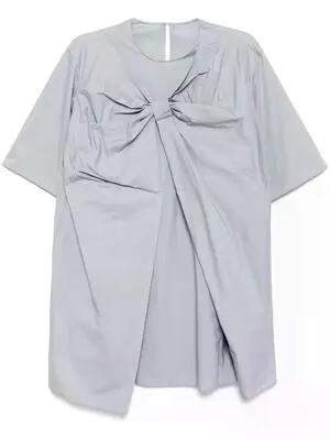 JNBY Bow-detail Dress - Blue