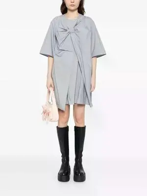 JNBY Bow-detail Dress - Blue