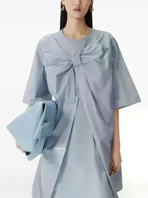 JNBY Bow-detail Dress - Blue