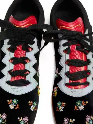 Valentino Garavani Chromathon Velvet Sneakers