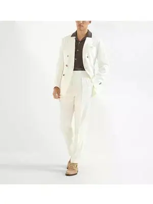 Brunello Cucinelli Double-breasted Peak-lapel Blazer
