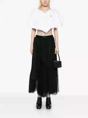 JNBY A-line Skirt With Flounce Hem