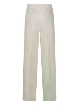 Incotex Belt-loop Palazzo Pants - Neutrals