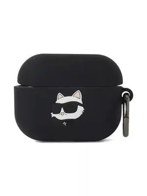 Karl Lagerfeld Ikon Choupette Airpods 3 Case - Black