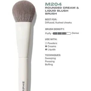 MORPHE M204 Rounded Cream Liquid Blush Brush