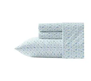 Laura Ashley Evie Blue Full Sheet Set - One-color