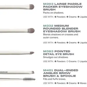 MORPHE Best Blends 8-piece Face Eye Brush Set