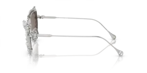 SWAROVSKI Embellished Sunglasses - Silver