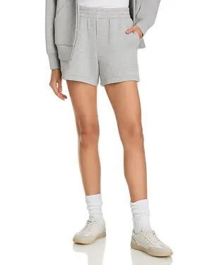 ANINE BING Kam Monogrammed Sweat Shorts