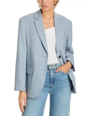 Anine Bing Notched Lapel Blazers For Women