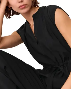 Whistles Sleeveless Jumpsuit - Black