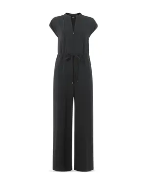 Whistles Sleeveless Jumpsuit - Black