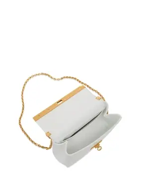 Dolce & Gabbana Leather Shoulder Bag - White