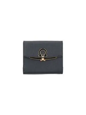 FERRAGAMO Wallets - Black