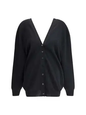 SA SU PHI Sa Su Phi Lavinia Lightweight Cashmere Sweater - Black