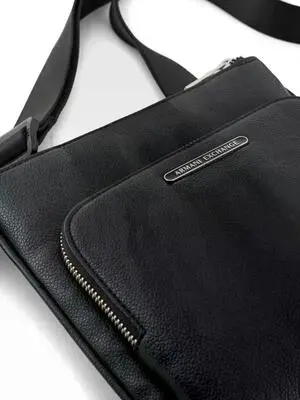 Armani Exchange Logo Plaque Messenger Bag