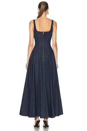 NICHOLAS Athena Sleeveless Paneled Midi Dress