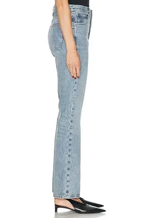 FRAME Vertical Straight Leg Jeans