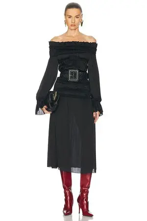 Saint Laurent Plain Cocktail Dresses