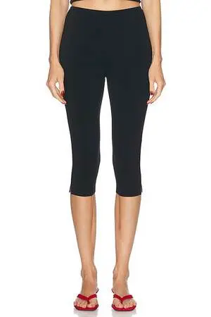 TOTEME Compact Knit Capri Trousers