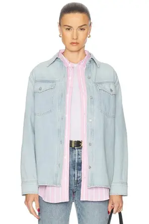 AGOLDE Rina Slim Shirt
