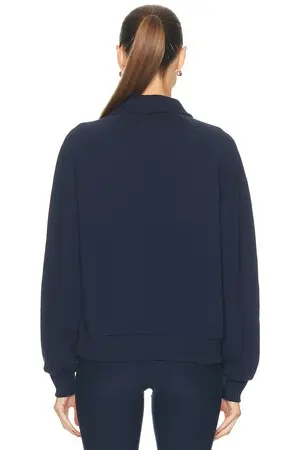 The Upside Collared Polo Top - Navy