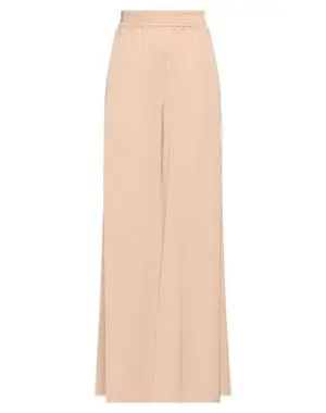 Fabiana Filippi Wide-Leg Satin Pants Blush