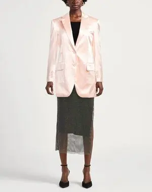 Sportmax Single-breasted Blazer - Pink