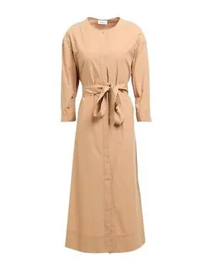 OTTOD'AME Midi Shirt Dress - Beige